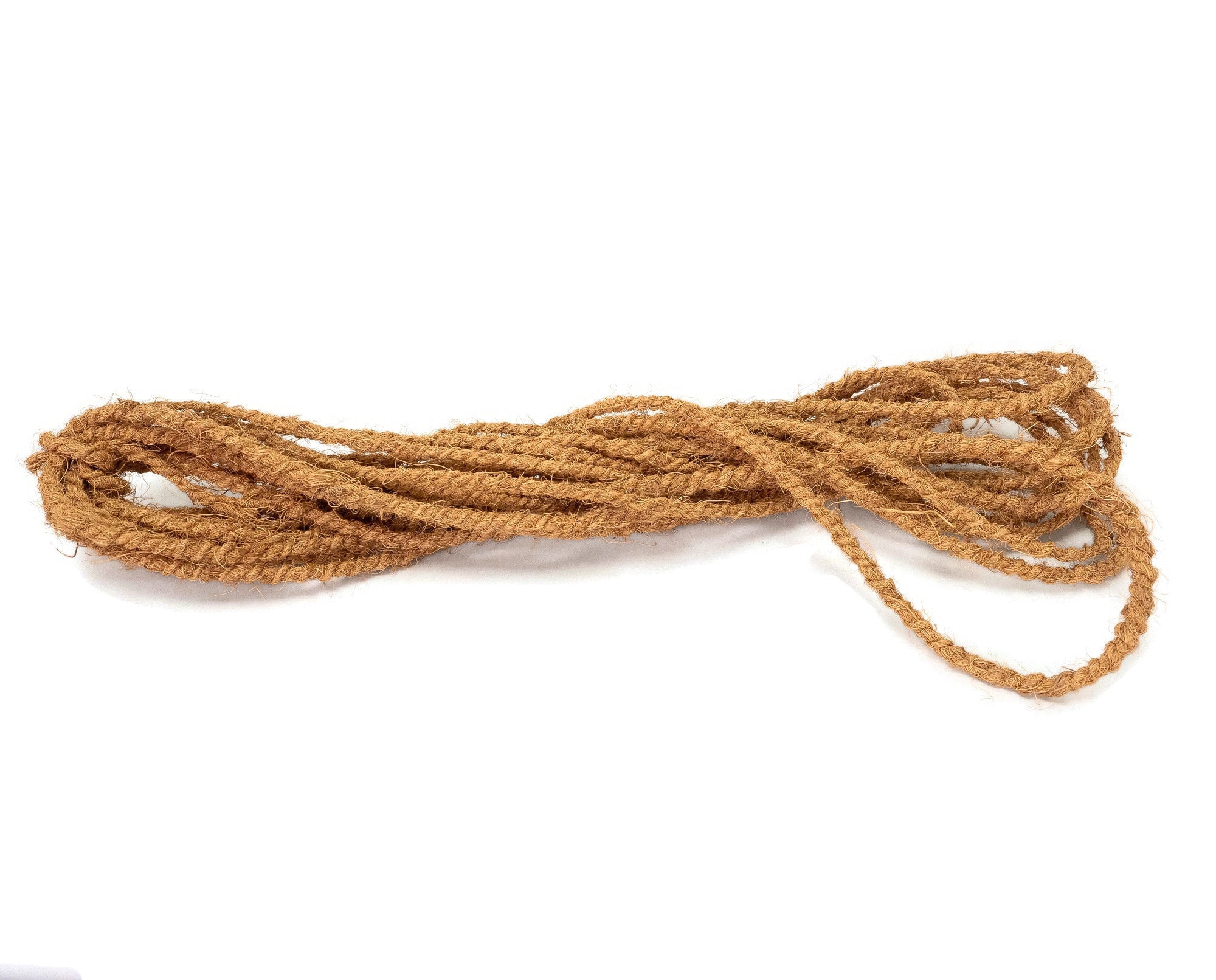 All Natural Coconut Fiber Rope 10 Meter Bundle Bird Toy | Etsy