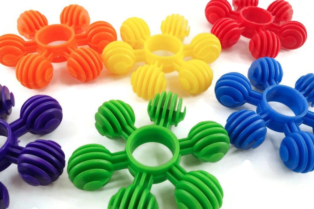Set of 12 Large Intergalactic Star Wheels (3.5 Inch) - Bird Toy Part ...