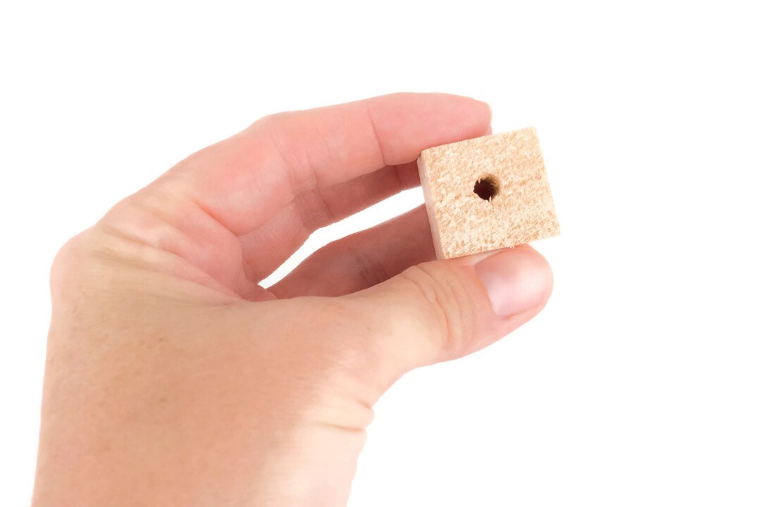 Natural Balsa Cubes Bundle - 1" X 1" X 1" - Bird Toy Part, Easy to Chew ...