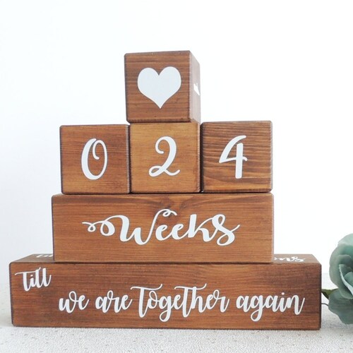 Back Together Countdown Long Distance Partner Travelling - Etsy