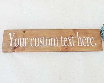 Custom wall plaque | Etsy