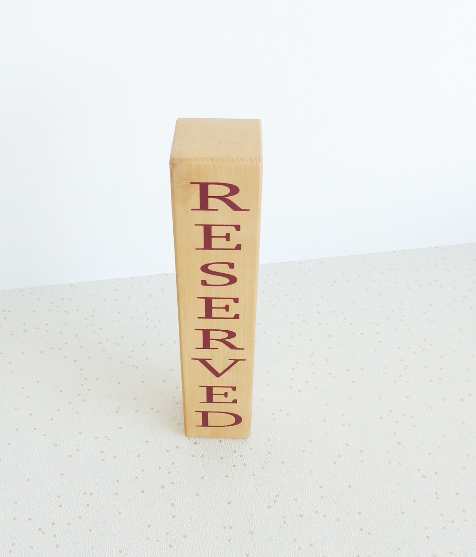 Signo reservado reserva de mesa letrero reservado para - Etsy México