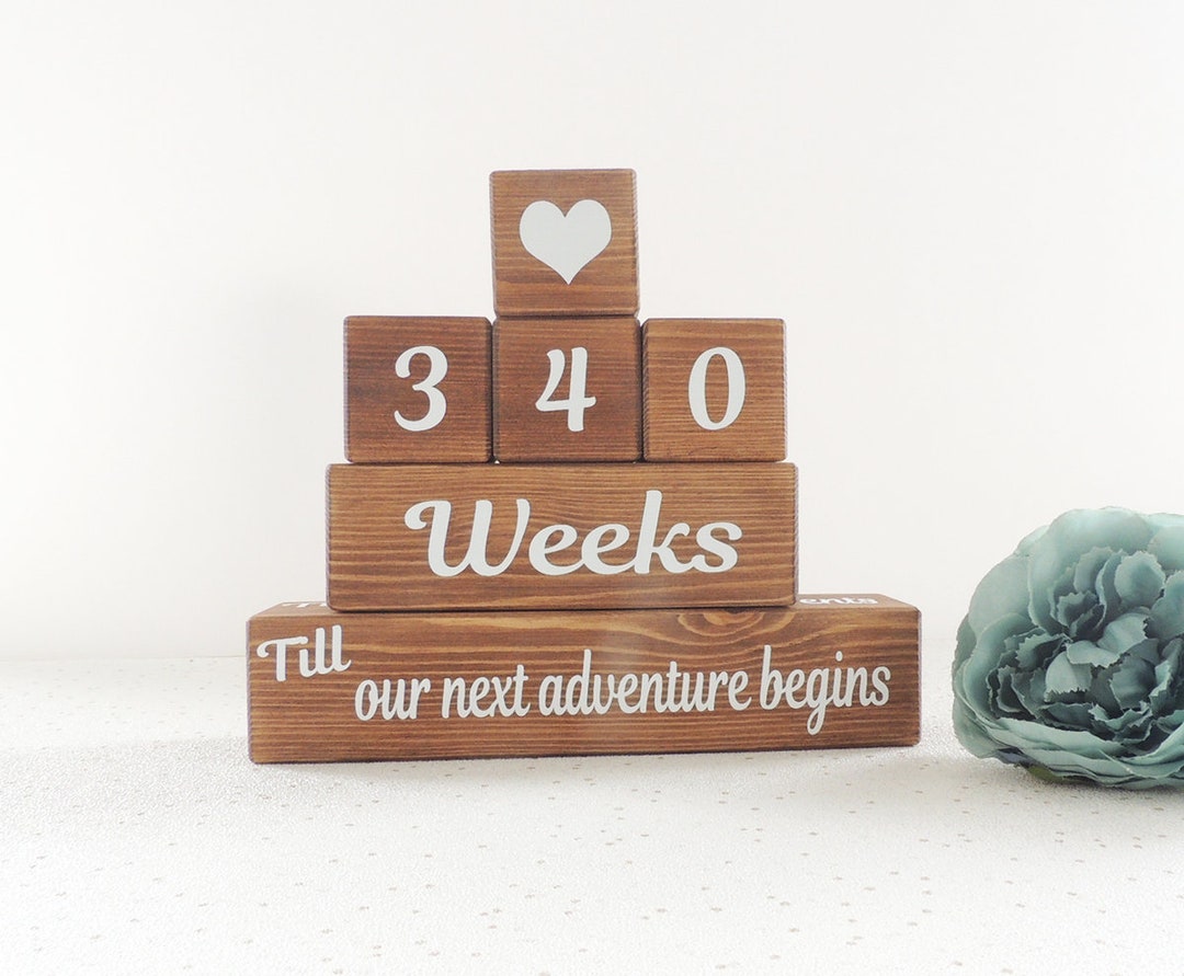 Cuenta regresiva de vacaciones bloques de cuenta regresiva - Etsy España