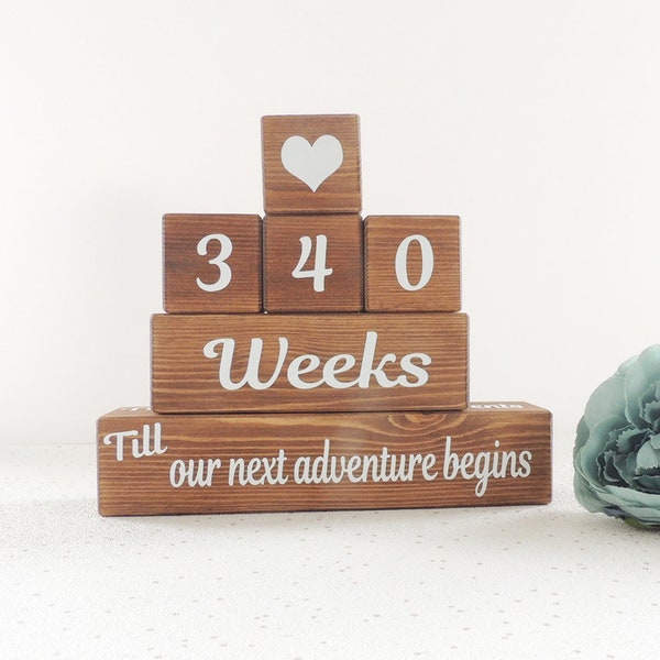 Countdown Blocks - Etsy