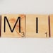 Large Wooden Letters, Word Game Tiles, Wooden Letter Tiles ...