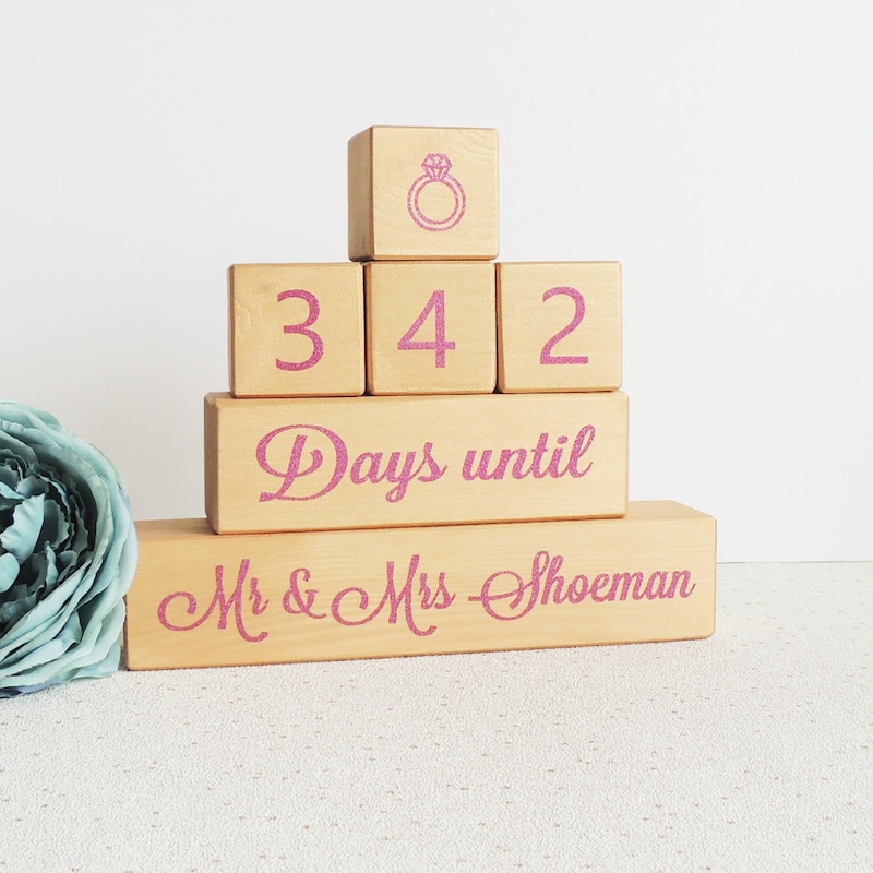 Wedding Countdown - Etsy