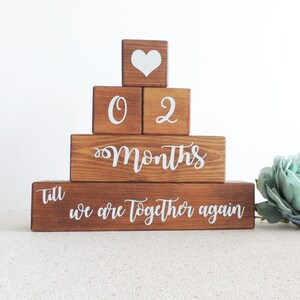 Back Together Countdown, Long Distance Partner, Travelling Partner Gift ...