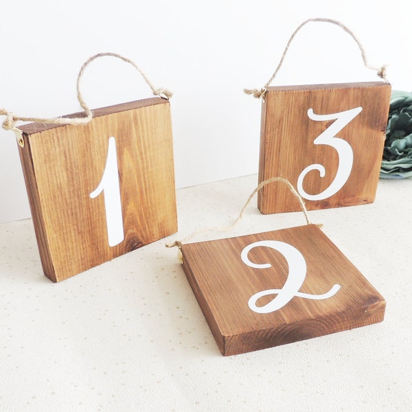 Hanging Table Numbers - Etsy
