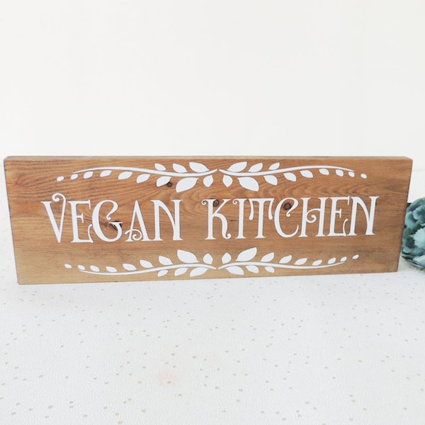 Vegan Kitchen Decor - Etsy