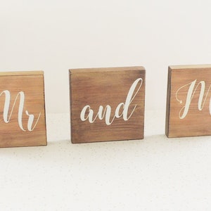 Top Table Signs, Wedding Table Decor, Wooden Wedding, Wedding Gift ...