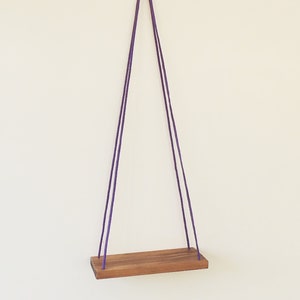 Purple Shelves, Hanging Shelf, Small Shelving, Gallery Wall Pieces ...