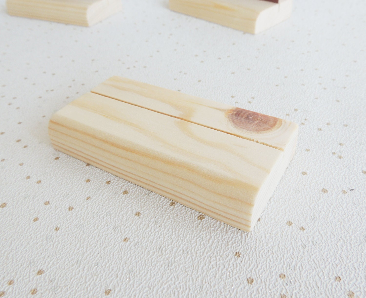 10 Wedding Place Card Holders Table Name Holders Wooden - Etsy