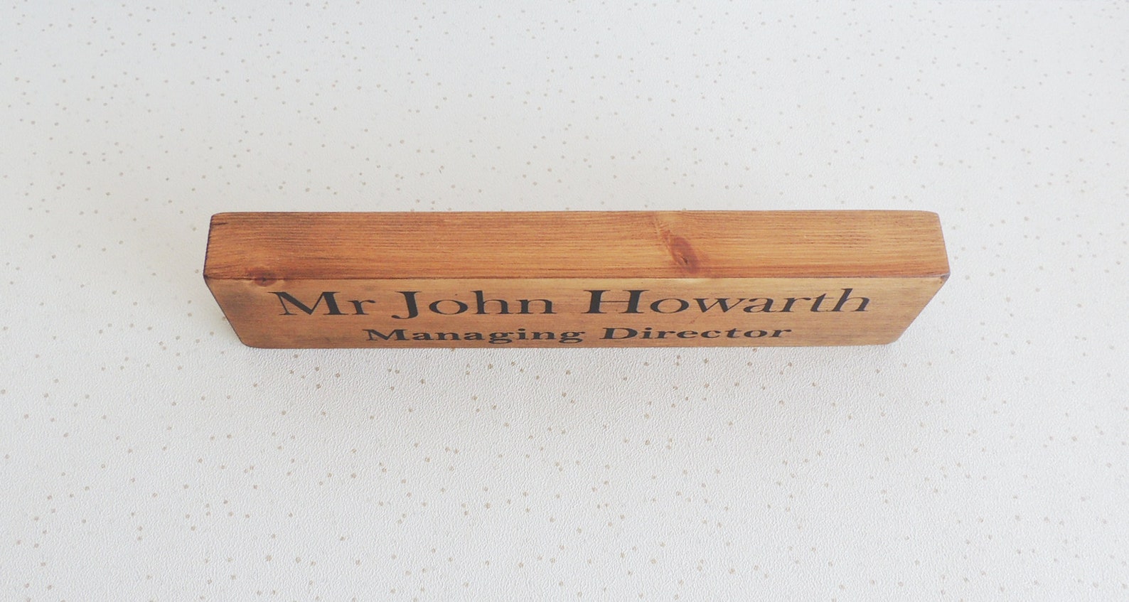 Office Desk Plaque Name for Desk Gift for Boss Wooden Name | Etsy