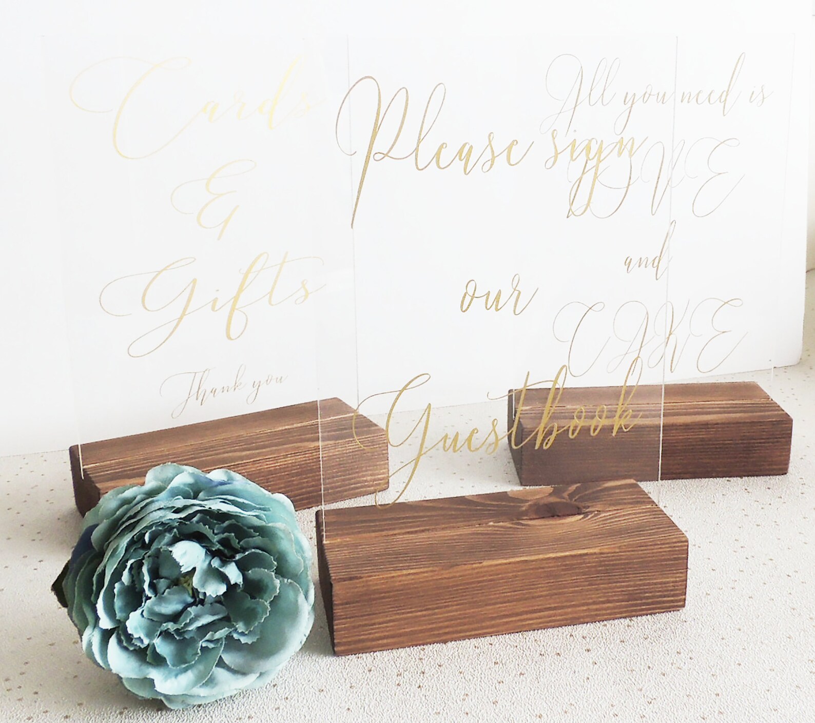 A4 / A5 Acrylic holders x 3 acrylic stand table name | Etsy