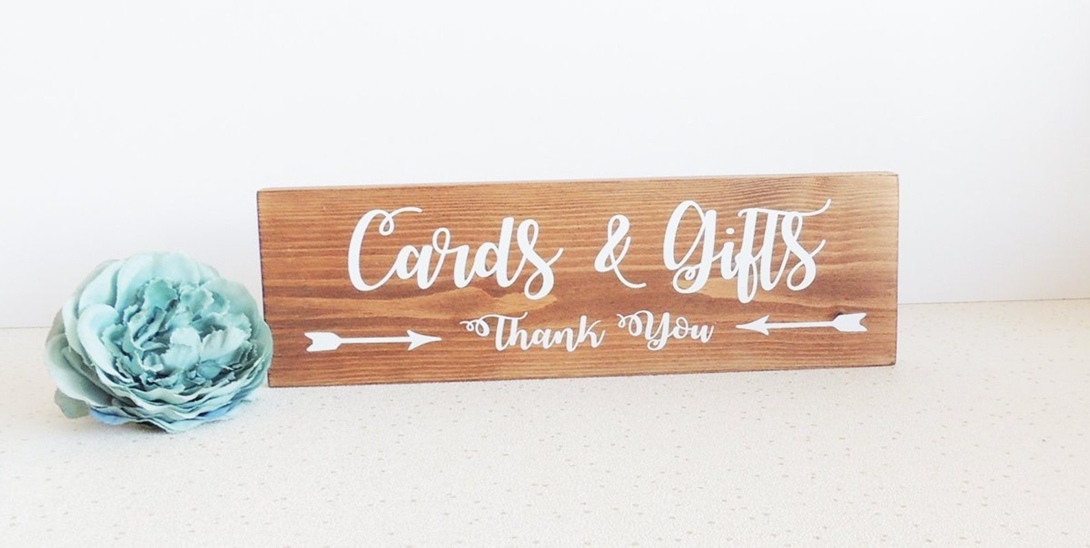 Wedding Table Sign Rustic Wedding Decor Gift and Card Sign - Etsy