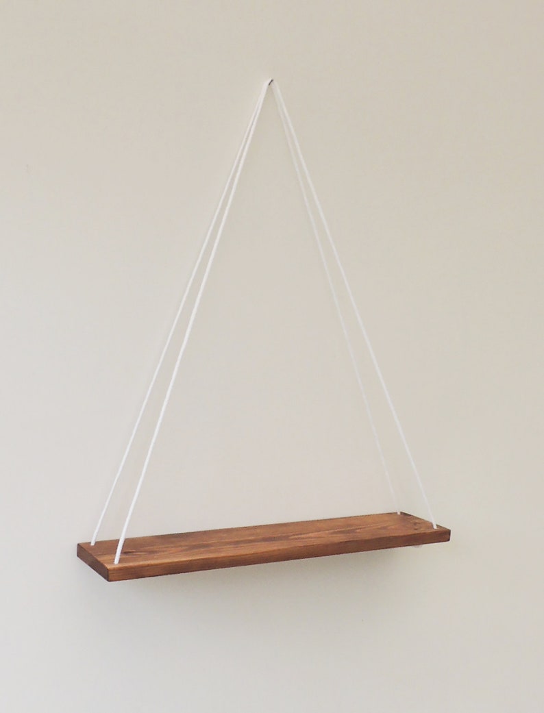 White Rope Shelf String Shelves Modern Decor Wall Shelving - Etsy