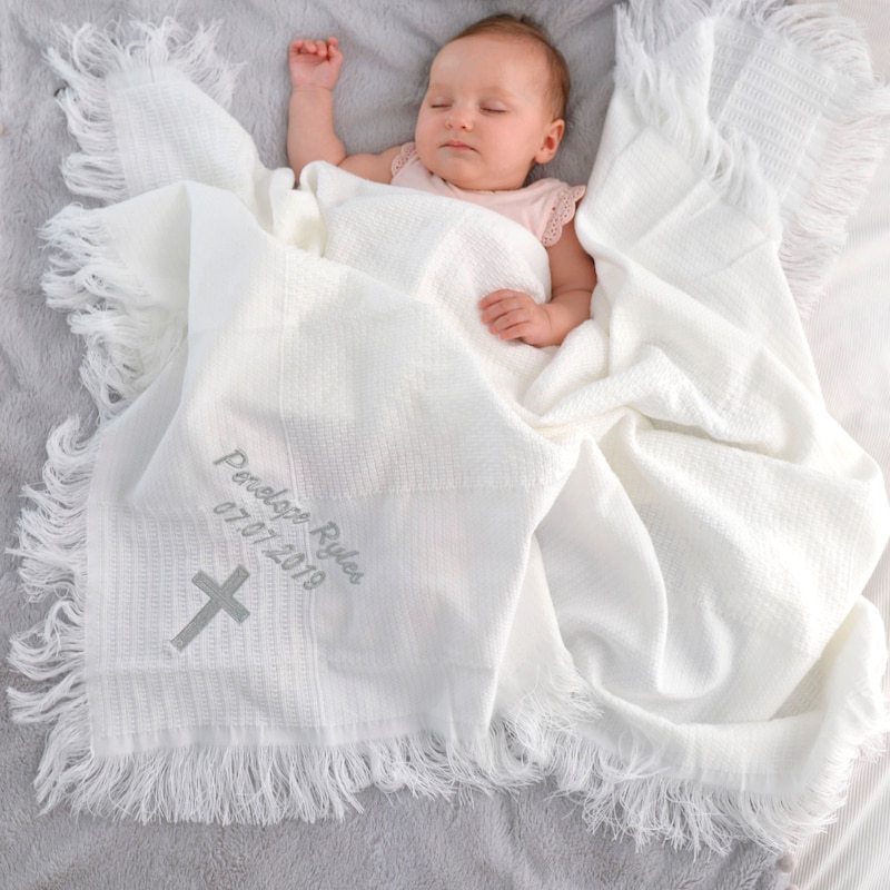 Baptism Shawl - Etsy