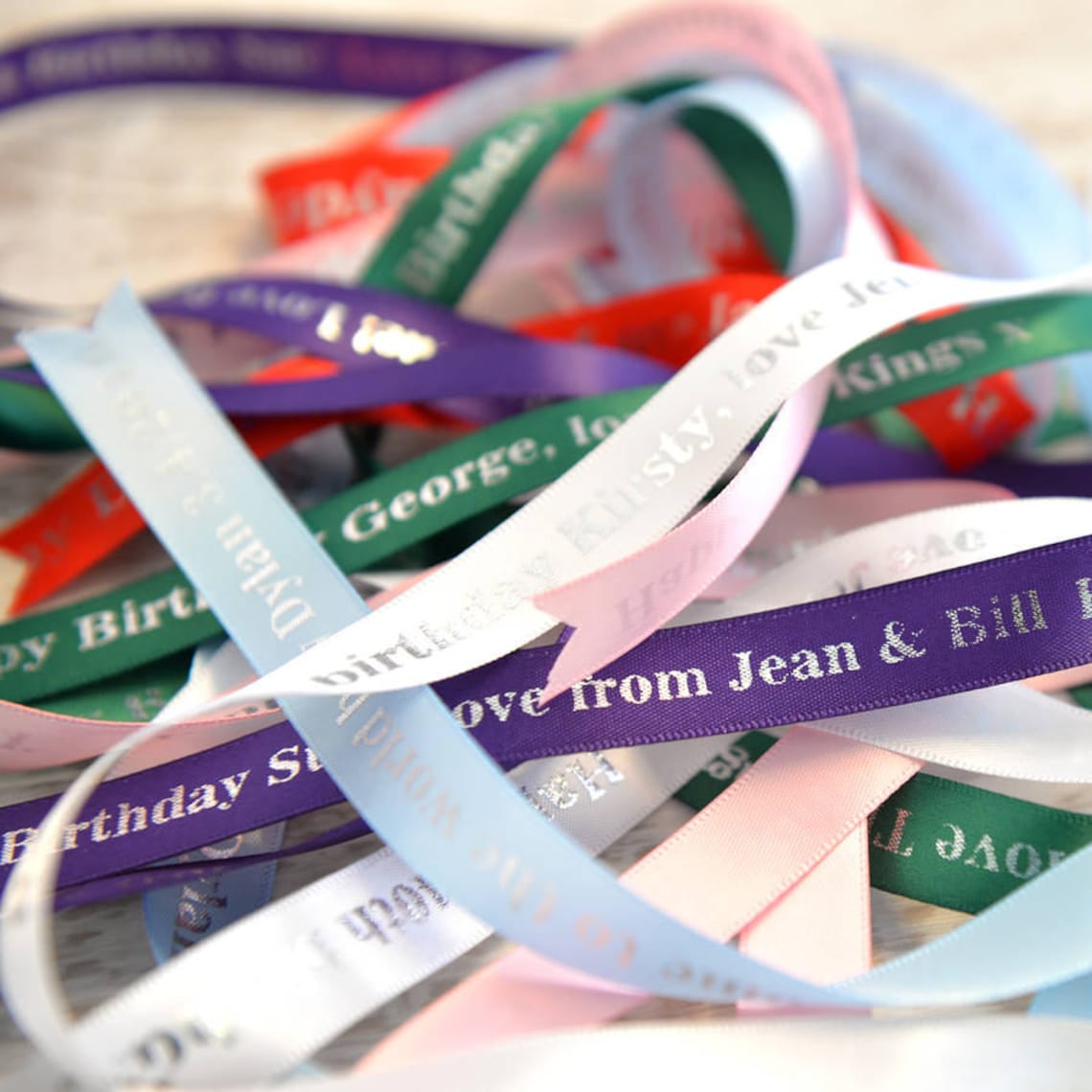 Personalised Ribbon - Etsy