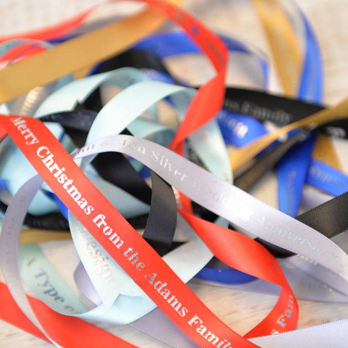Personalised Ribbon - Etsy