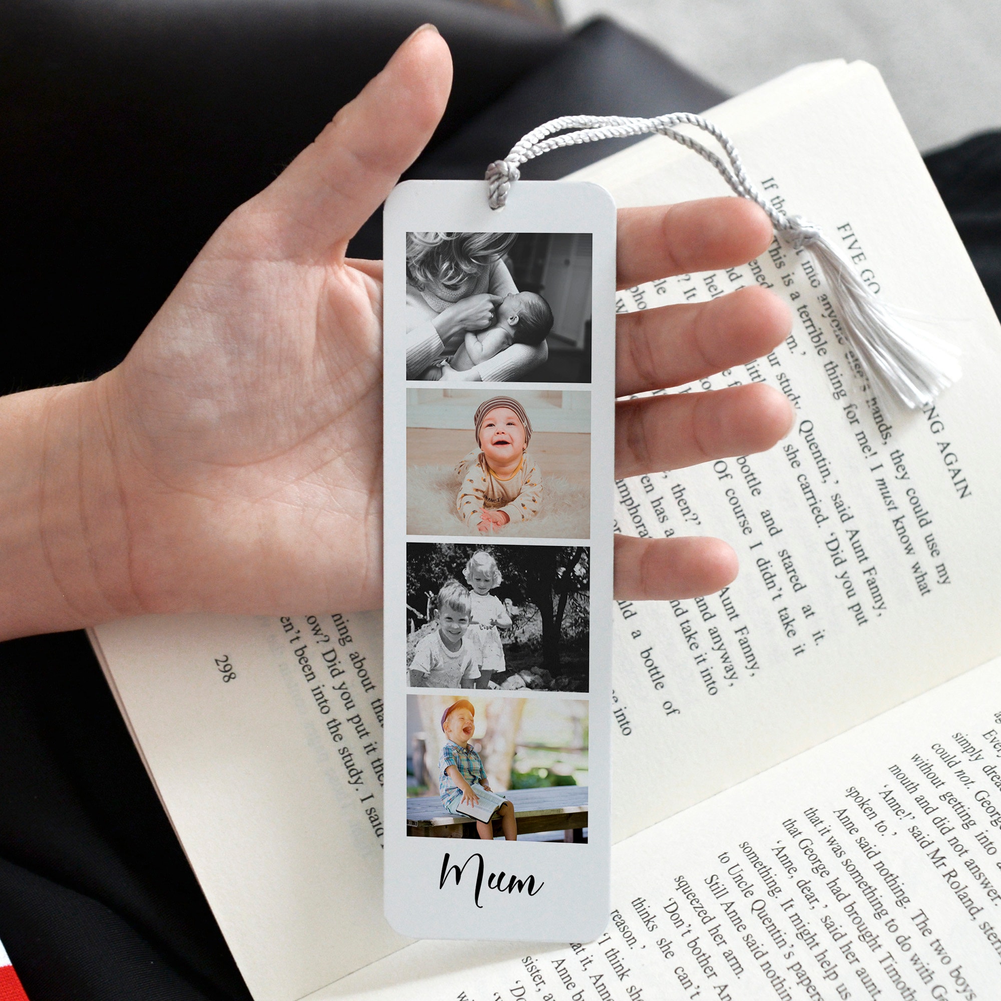 Personalised Aluminium Metal Photo Booth Bookmark - Etsy