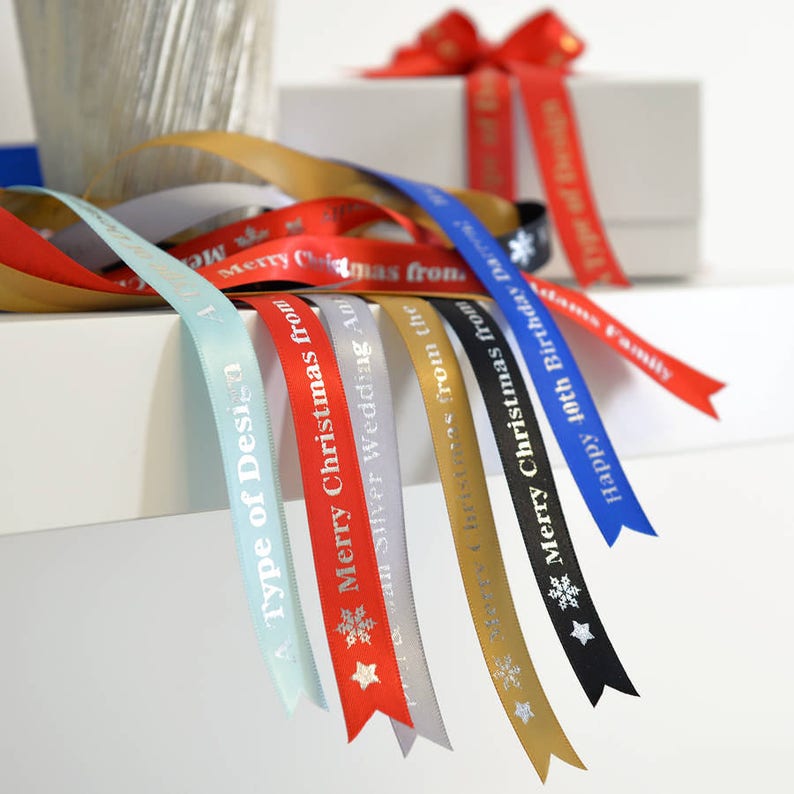Personalised Ribbon - Etsy