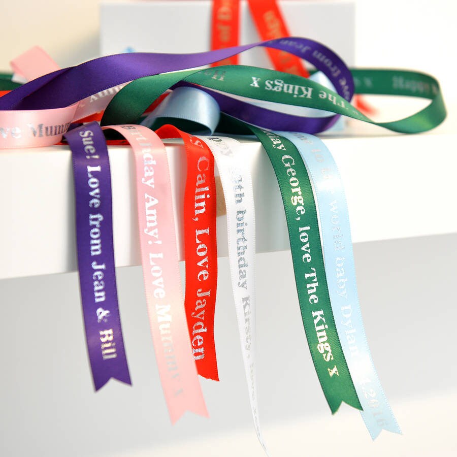 Personalised Ribbon - Etsy