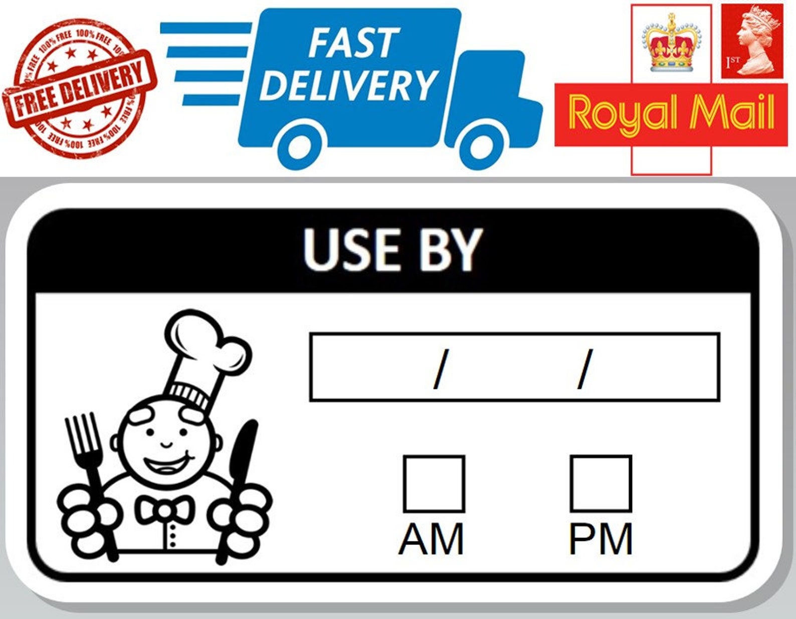 Use by Labels Shelf Life Stickers Best Before Labels | Etsy