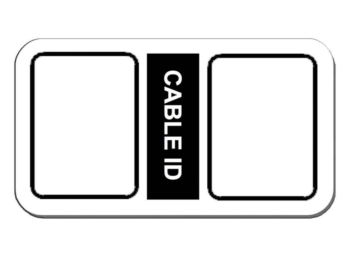 Cable ID Labels to Organise Wires Self Adhesive Identification Stickers ...
