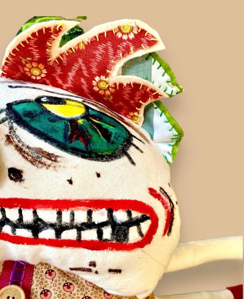 Goblincore Cottagecore Handmade Goblin Doll, Funny Hugging Monster Toy ...