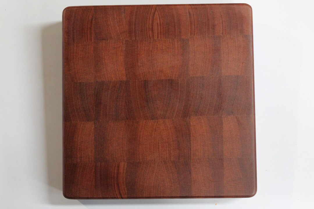 End Grain Sapele Cutting Board - Etsy