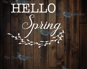 Hello spring | Etsy