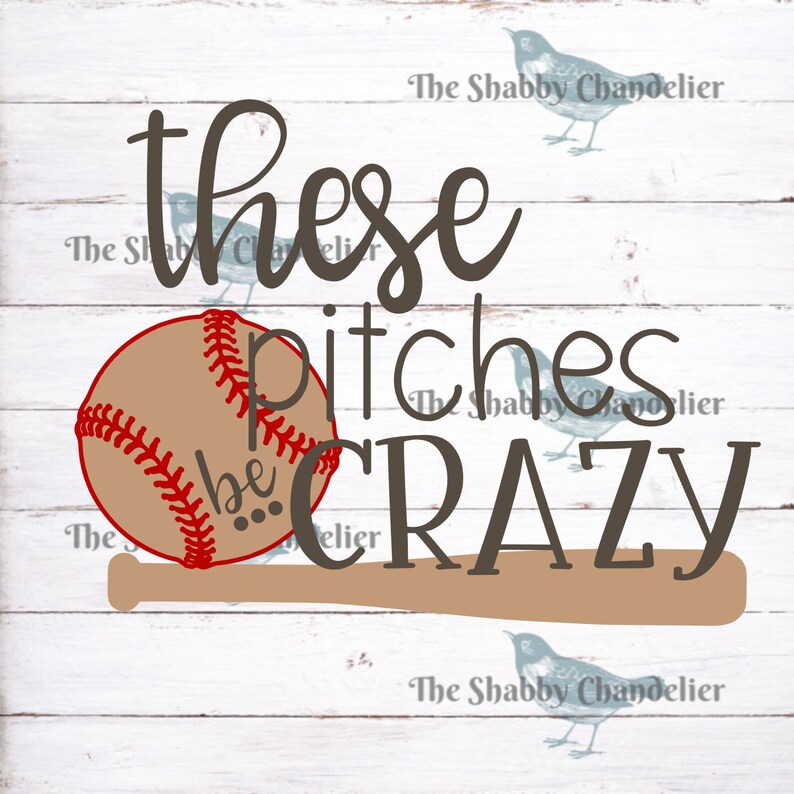 These Pitches Be Crazy Baseball - Etsy