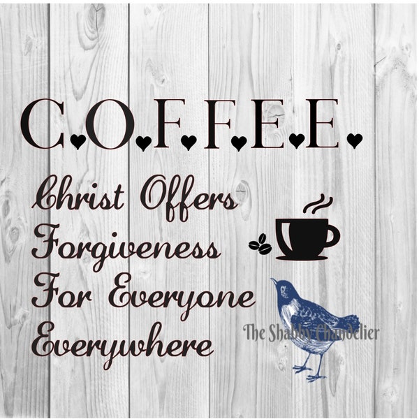 Coffee Christ Sign - Etsy