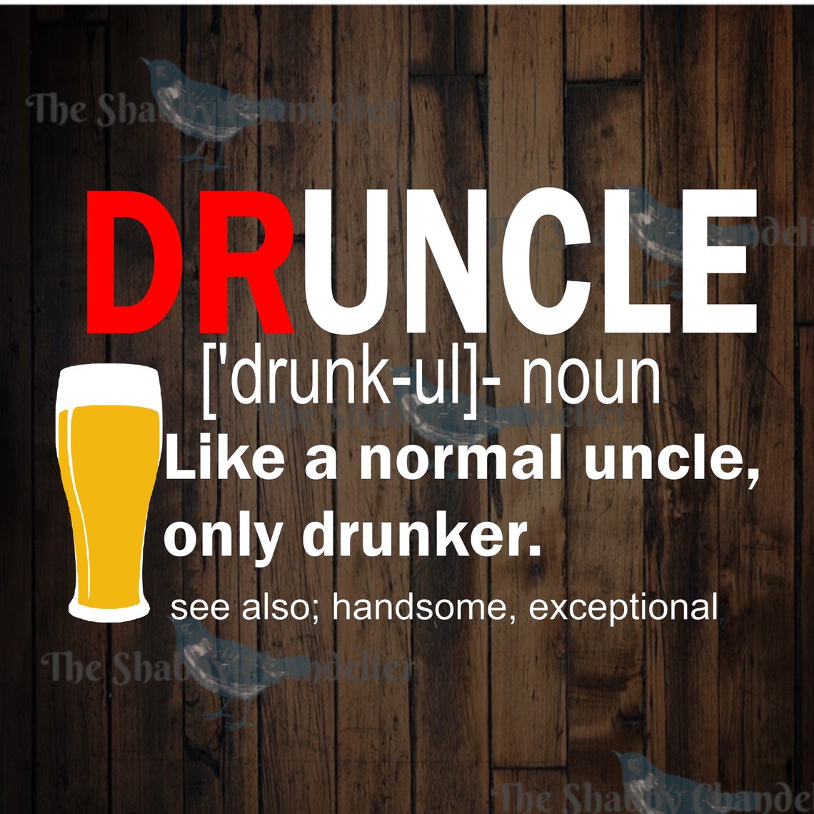 DRUNCLE - Etsy