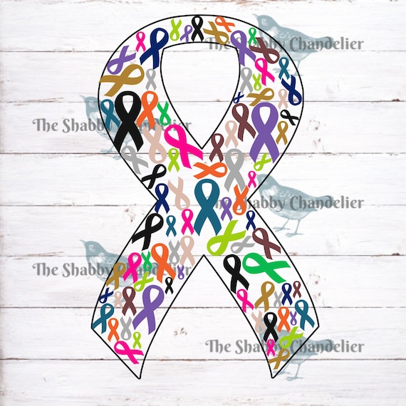Awareness Ribbons in Shape of Ribbon | Etsy