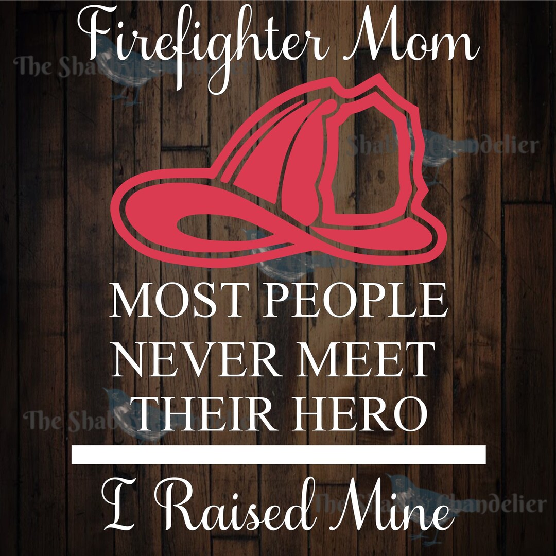 Firefighter Mom Firefighter Dad - Etsy