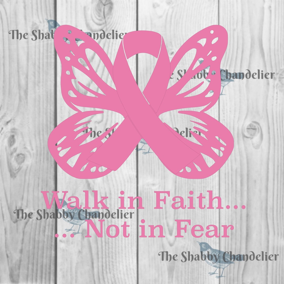 Walk in Faith Not Fear - Etsy