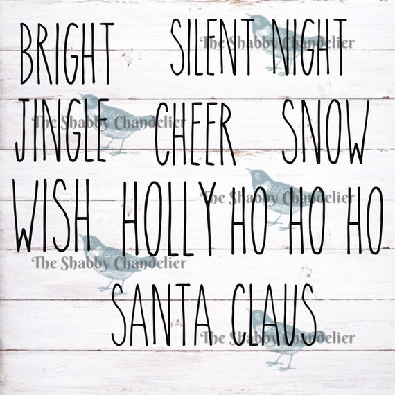 Ornament Words Skinny Font | Etsy
