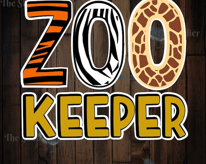 Zoo Keeper Animal Print Layers - Etsy