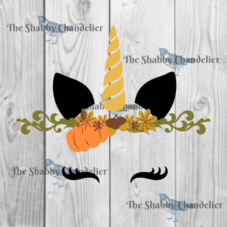 Unicorn Pumpkin Swag - Etsy