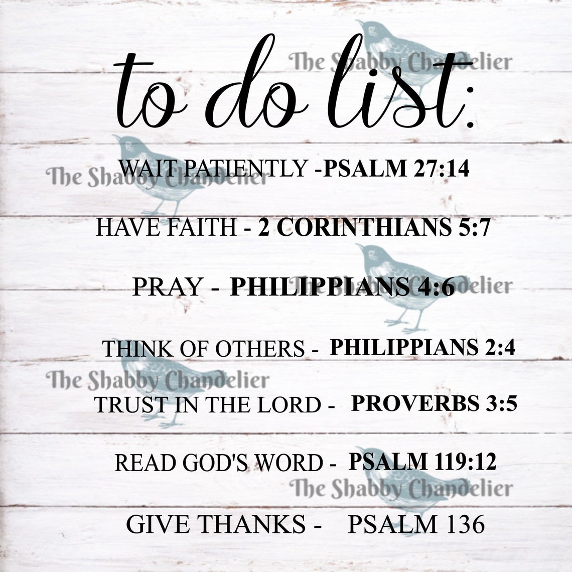 To Do List Religious - Etsy