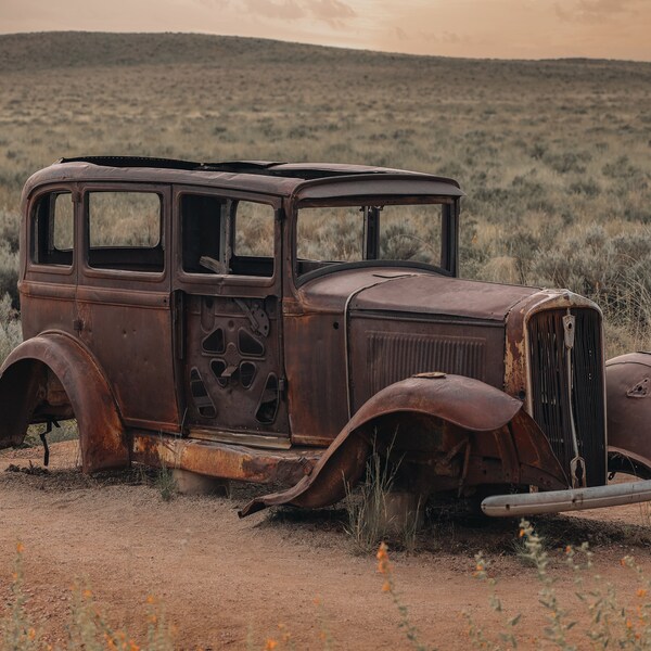 Vintage Car Photo - Etsy