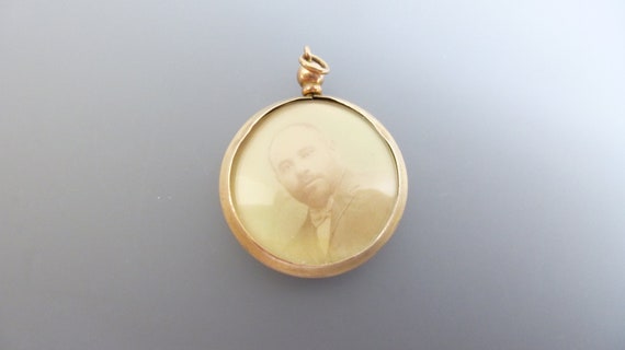 Antique Edwardian 9ct Yellow Gold Double Sided Locket Hallmarked Chester 1904 Etsy