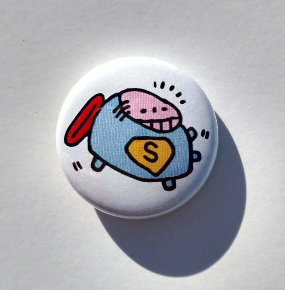 Superman Button - Etsy