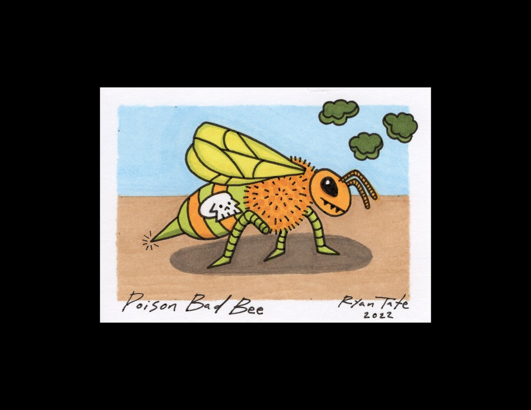Poison Bad Bee - Etsy