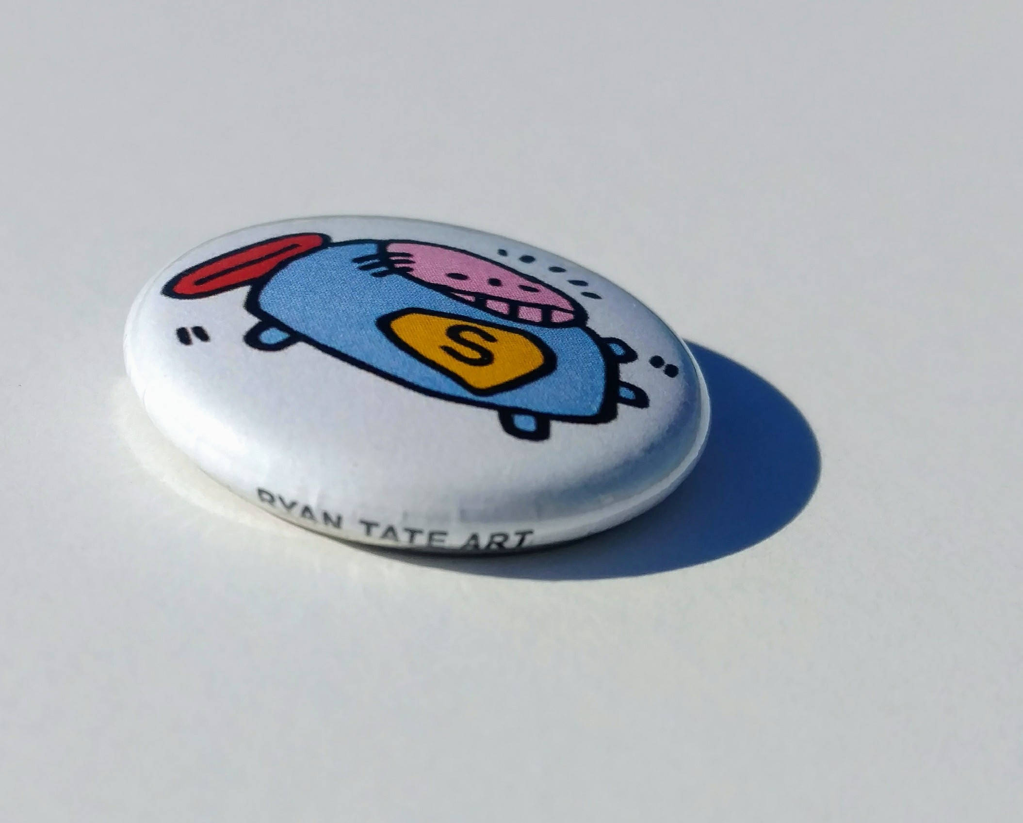 Superman Button - Etsy