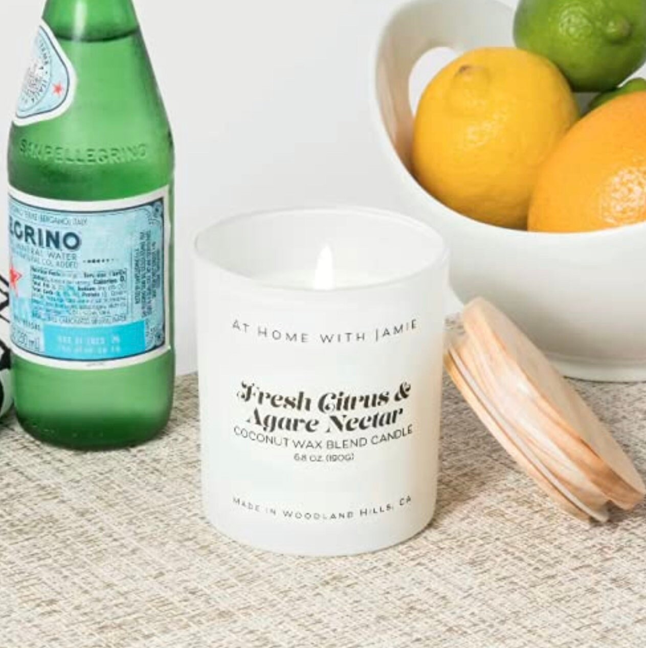 Citrus Scented Candle Orange Scented Candle for Home | Etsy