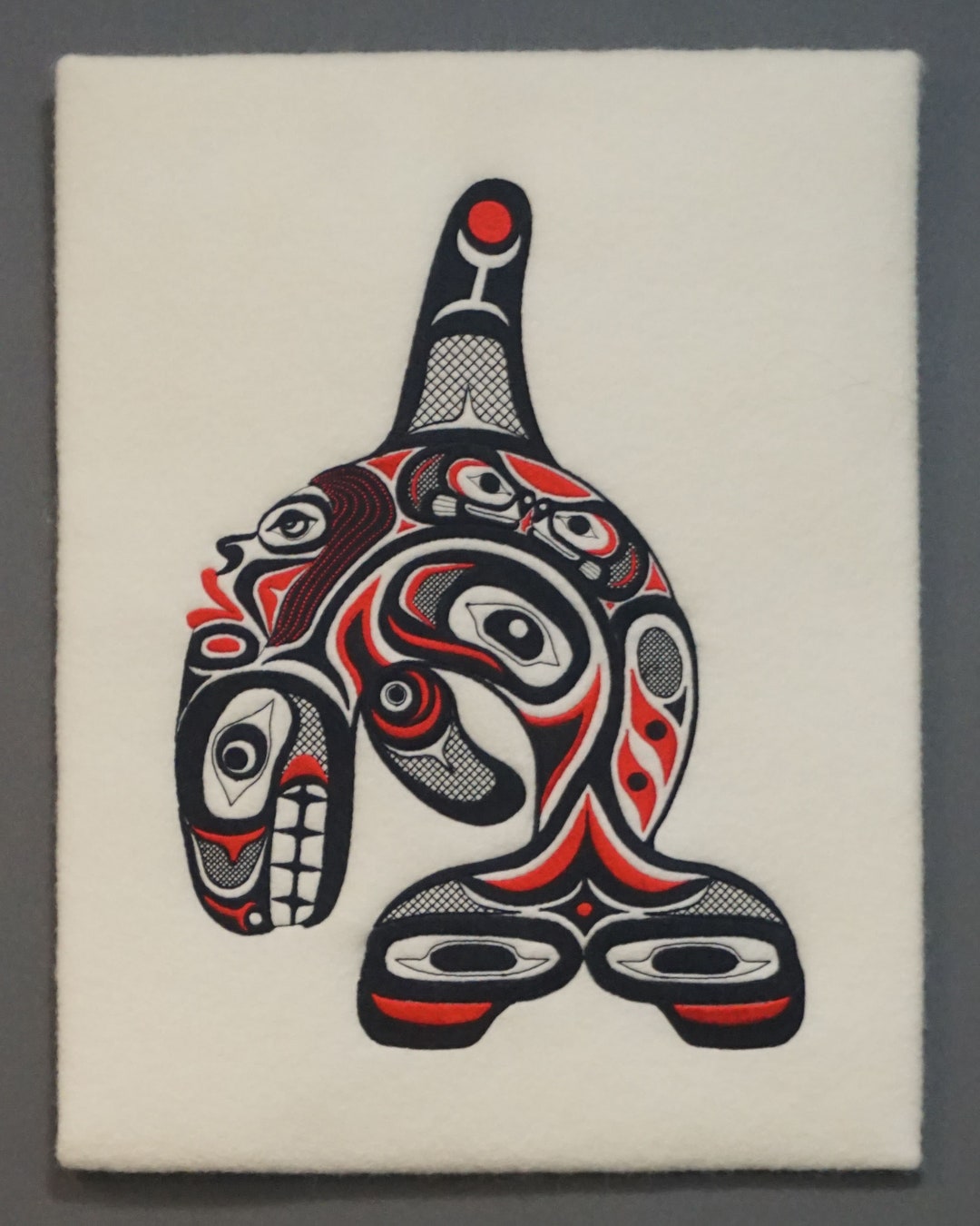 Killer Whale - Pacific NW Coast Indian Whale Wall Hanging - First ...