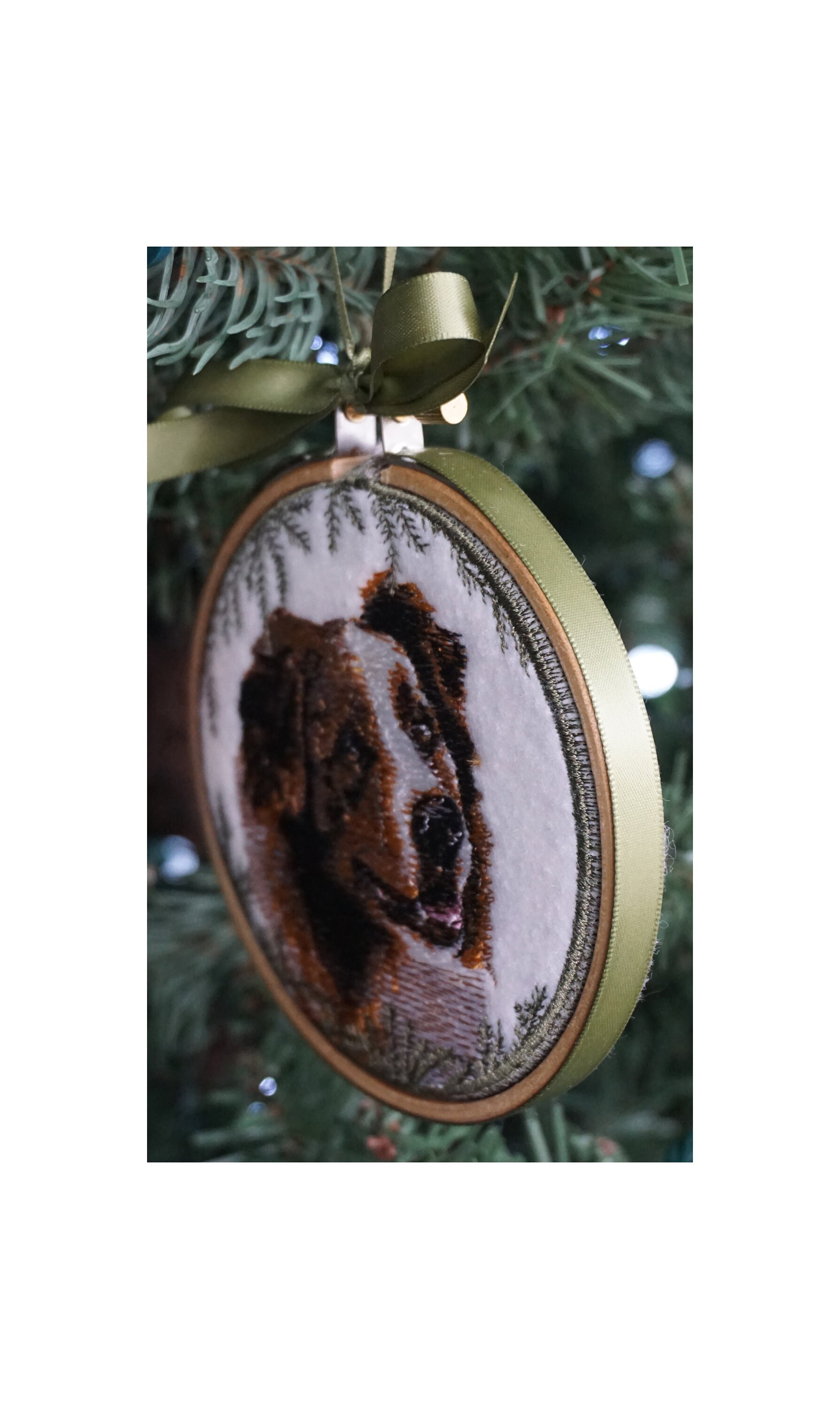 English Pointer Embroidery Pointer Ornament Pointer Hoop Art ...