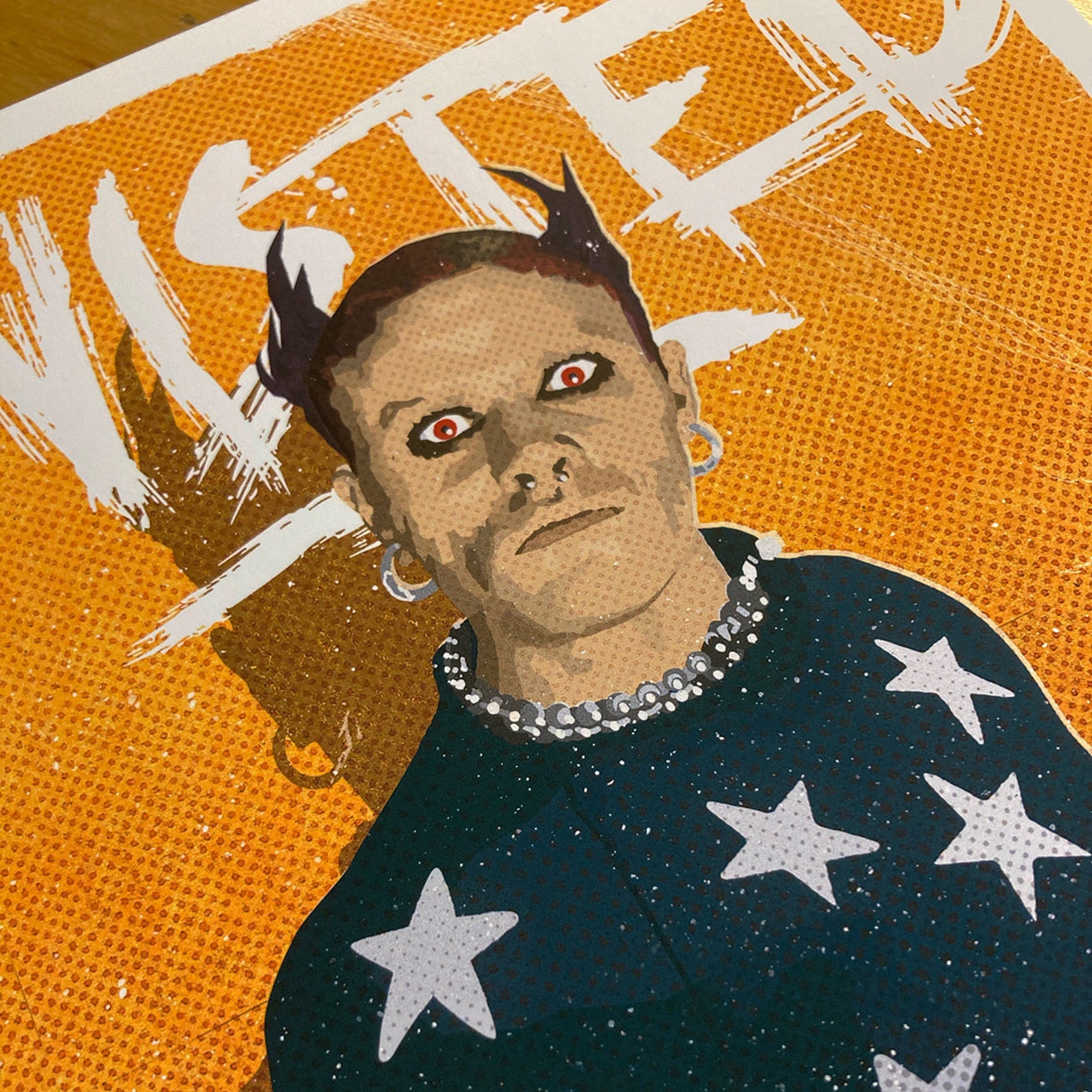 Keith Flint Art Print Poster Artwork Graphics Graphic Art - Etsy España